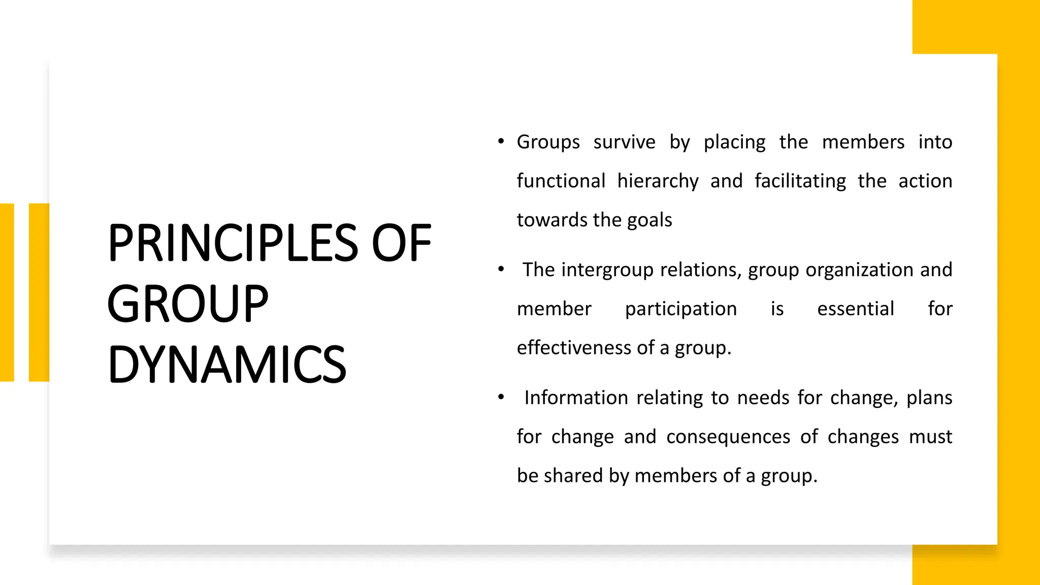 Group Dynamic(presentation for nursing management) | PPTX