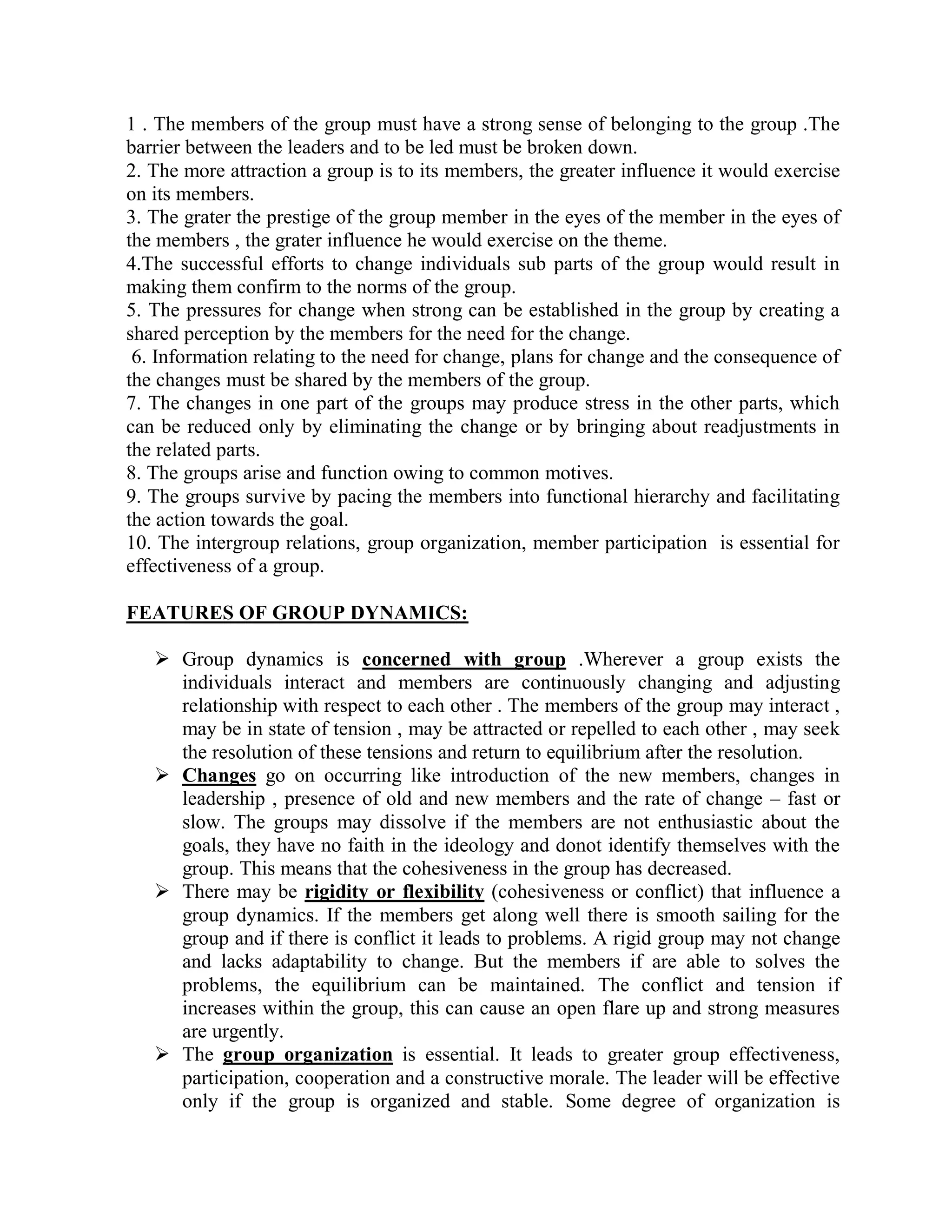 Group dynamics | PDF | Science