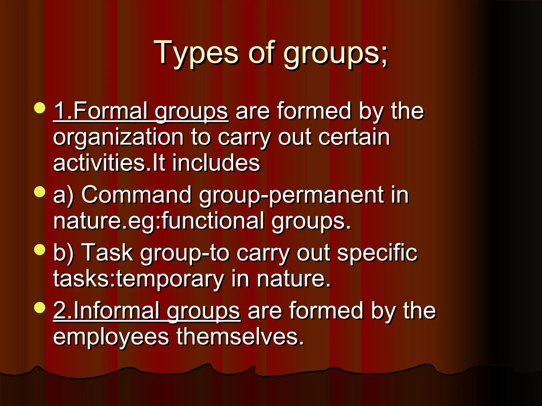 Group dynamics | PPT