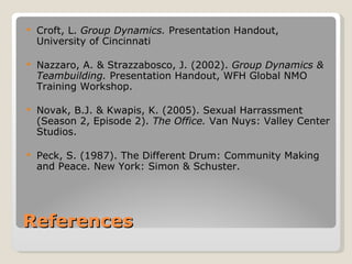 Group dynamics | PPT