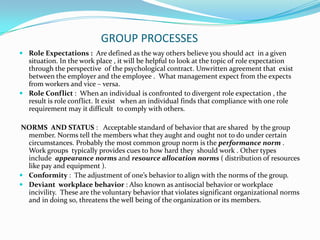 Group dynamics | PPTX