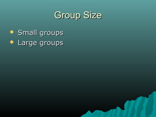 Group dynamics | PPT