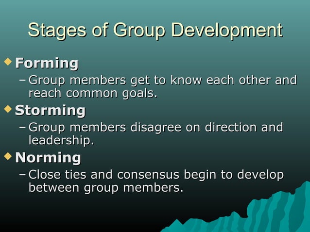 Group dynamics | PPT