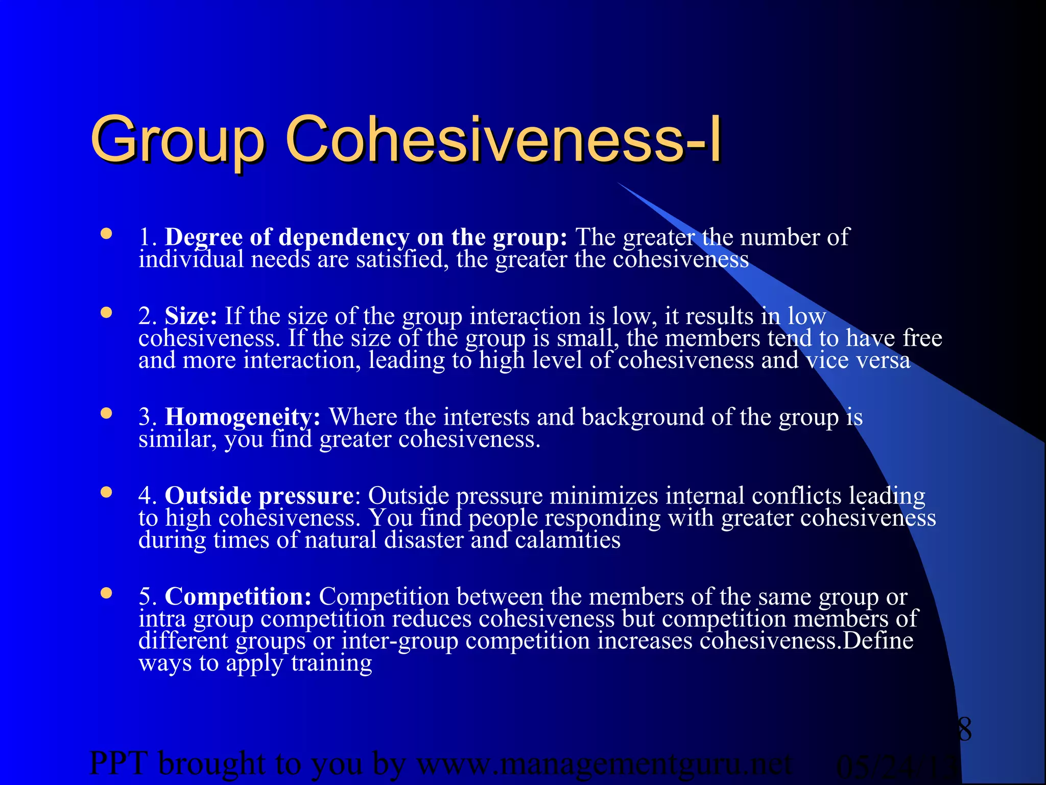 Group dynamics | PPT