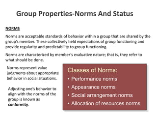 Group dynamics | PPTX