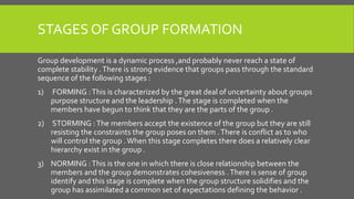 Group dynamics | PPTX