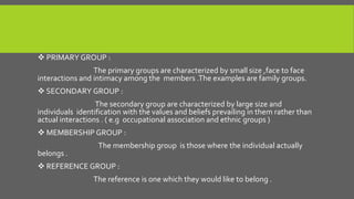 Group dynamics | PPTX