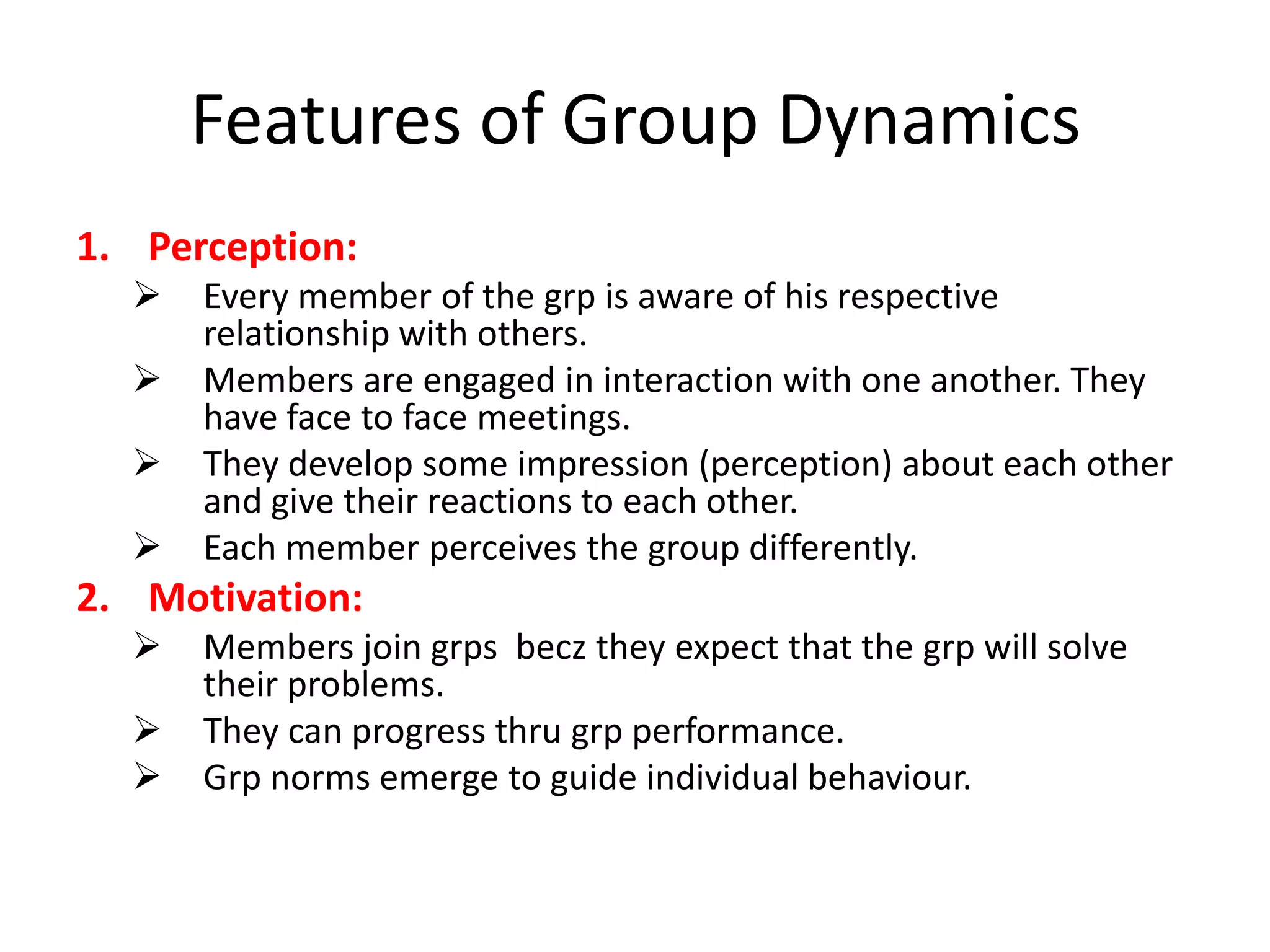 Group dynamics | PPT | Free Download