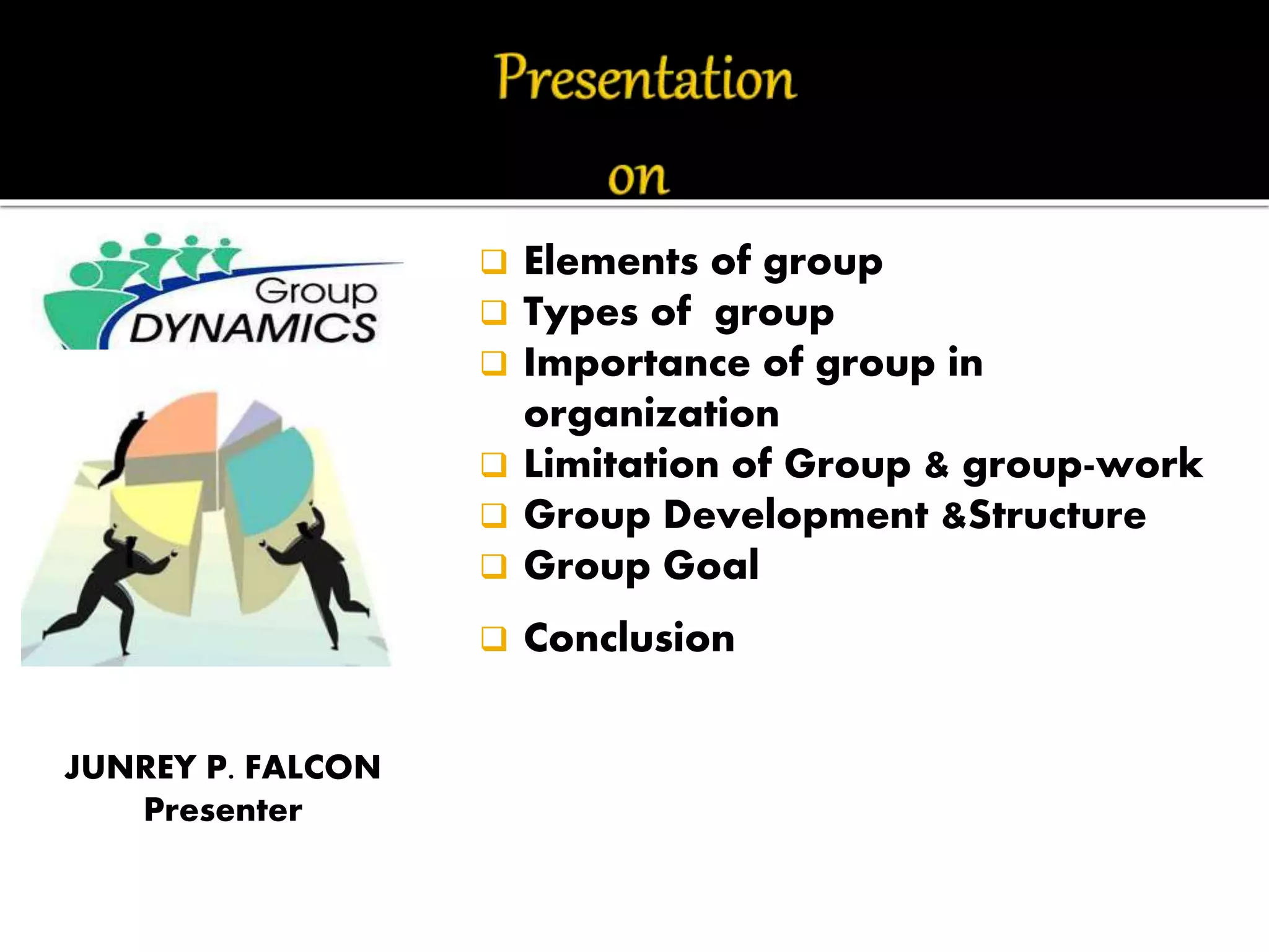Group dynamics | PPTX
