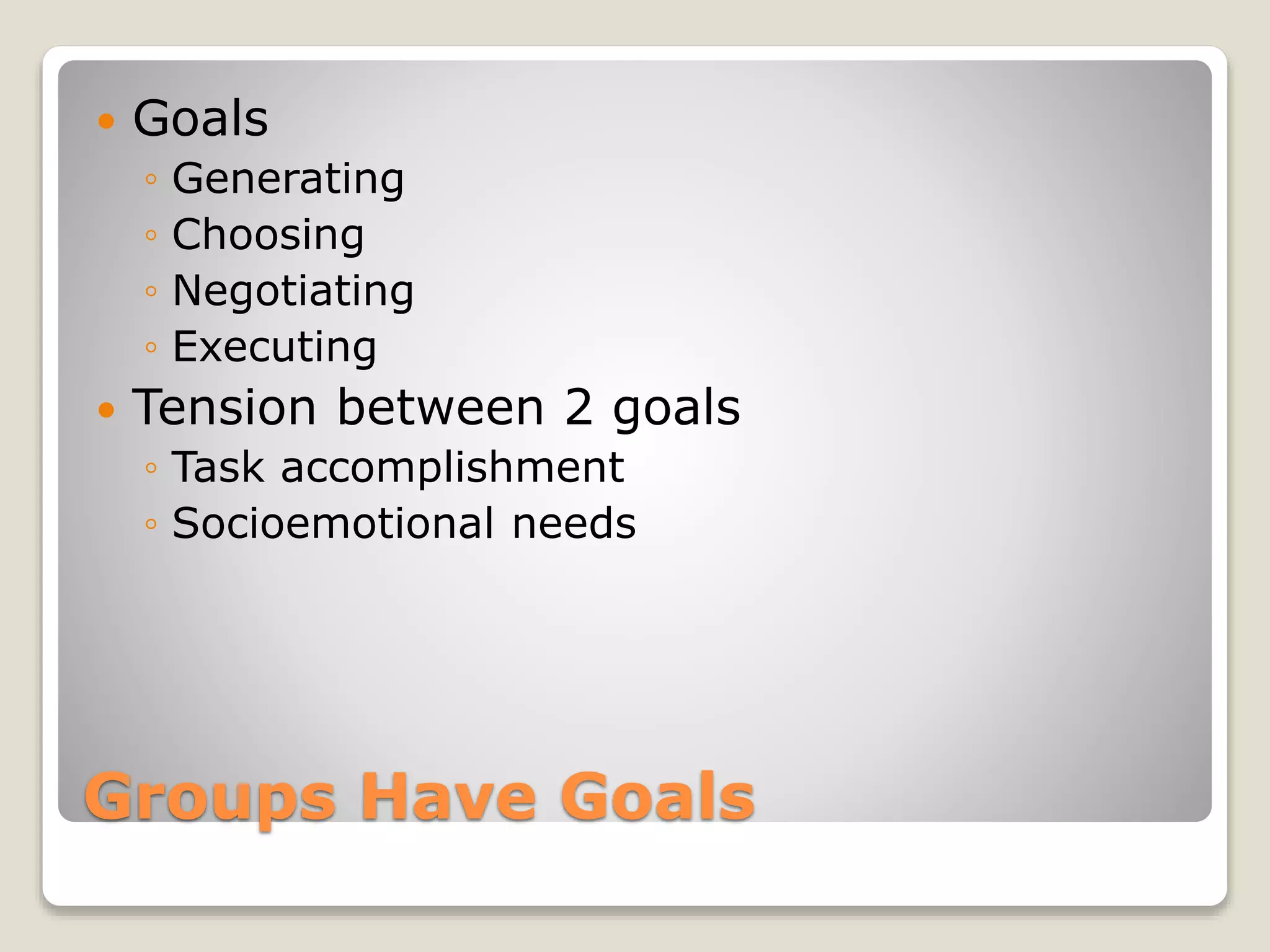 There's No "I" In Team: Group Dynamics | PPTX