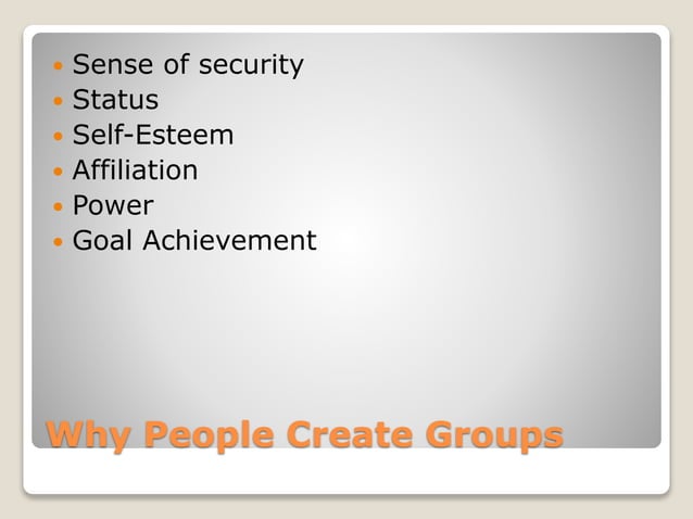 There's No "I" In Team: Group Dynamics | PPTX