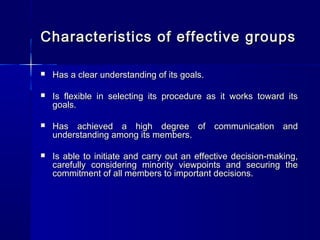 Group Dynamics | PPT