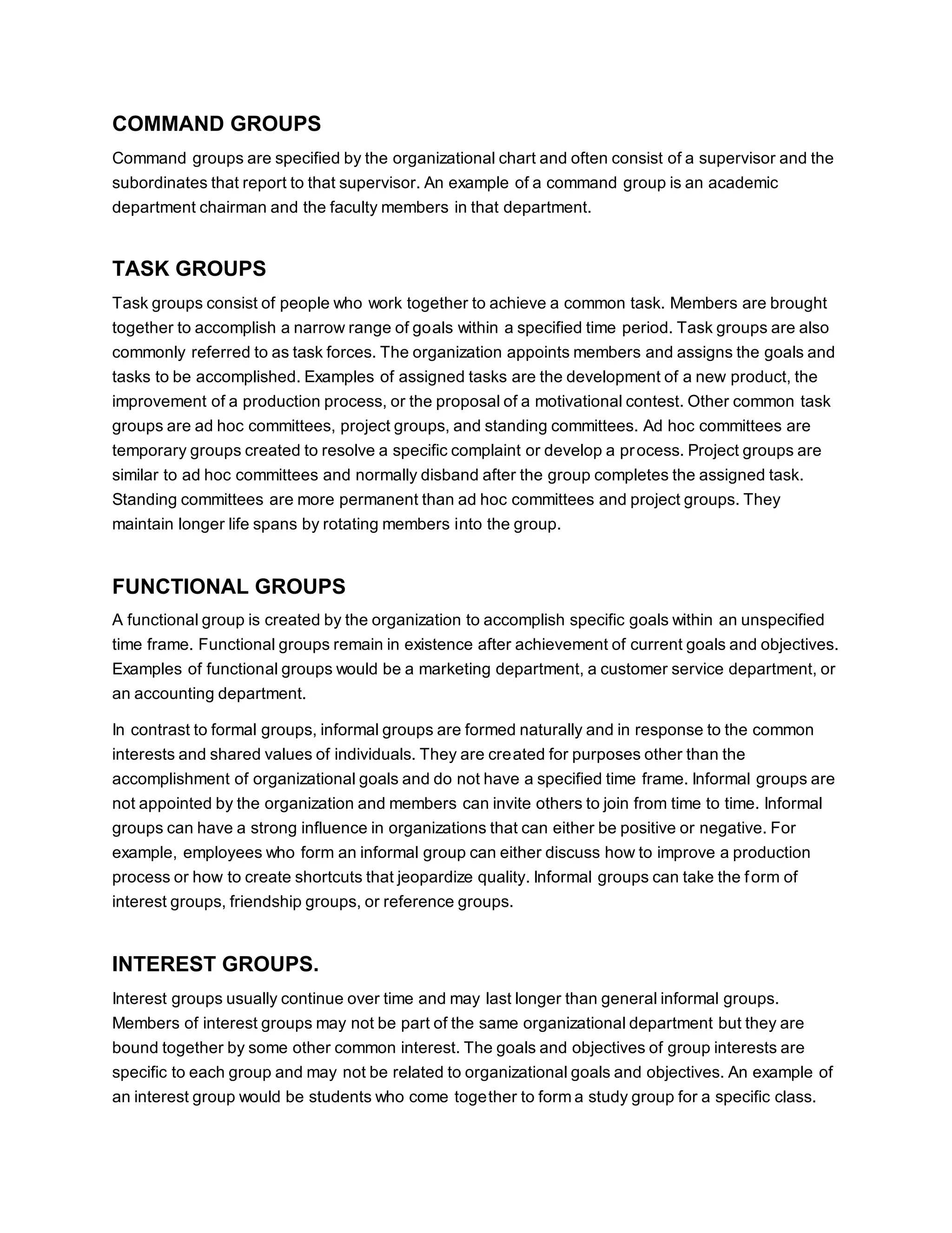 Group dynamics | DOCX