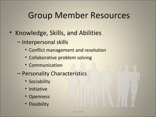Group dynamics and group Dynamics | PPT | Business and Finance