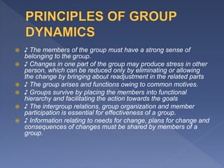 Group Dynamics | PPT