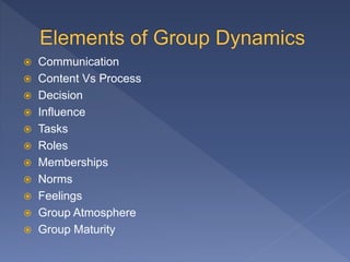 Group Dynamics | PPT