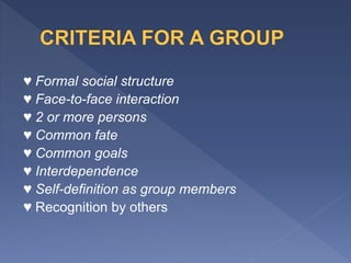 Group Dynamics | PPT