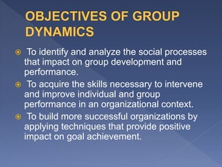 Group Dynamics | PPT