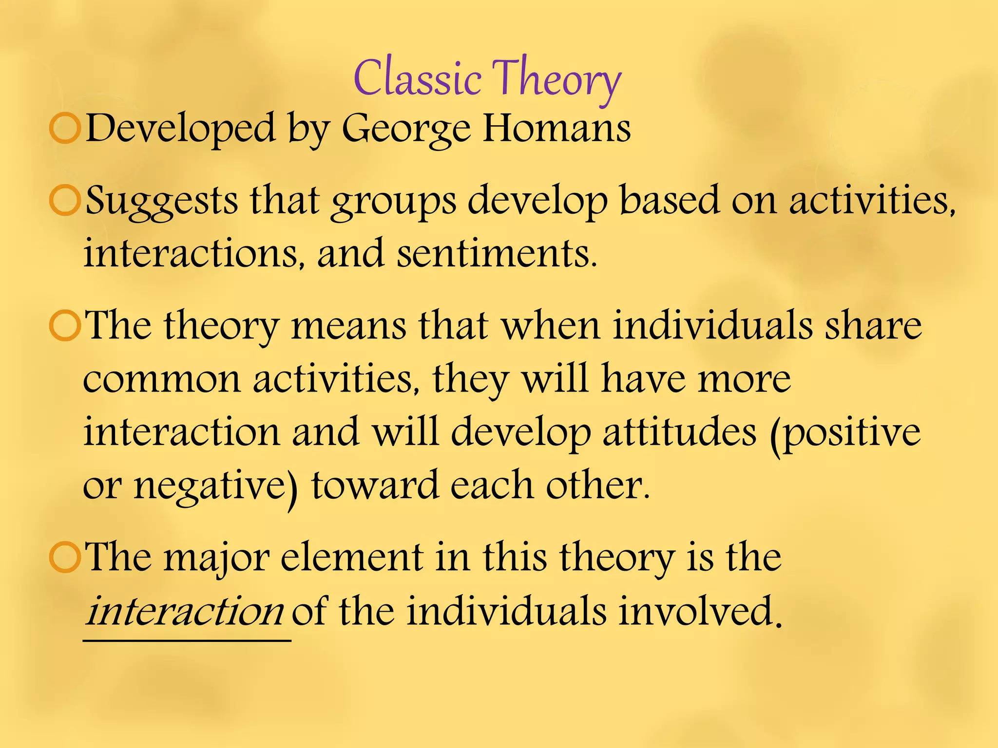 Group dynamics | PPTX