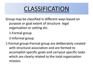 Group dynamics | PPT