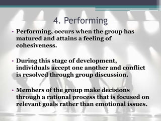 Group dynamics | PPTX