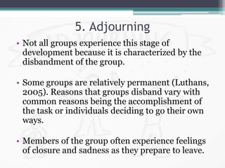 Group dynamics | PPTX