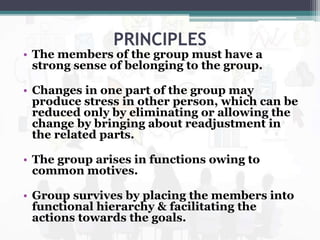 Group dynamics | PPTX