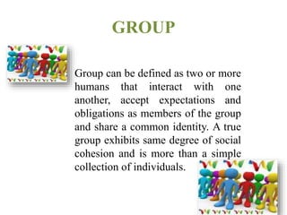 Group dynamics | PPTX