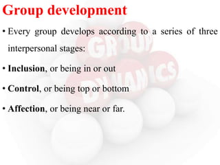 Group dynamics | PPT