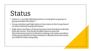 Group dynamics | PDF