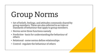 Group dynamics | PDF
