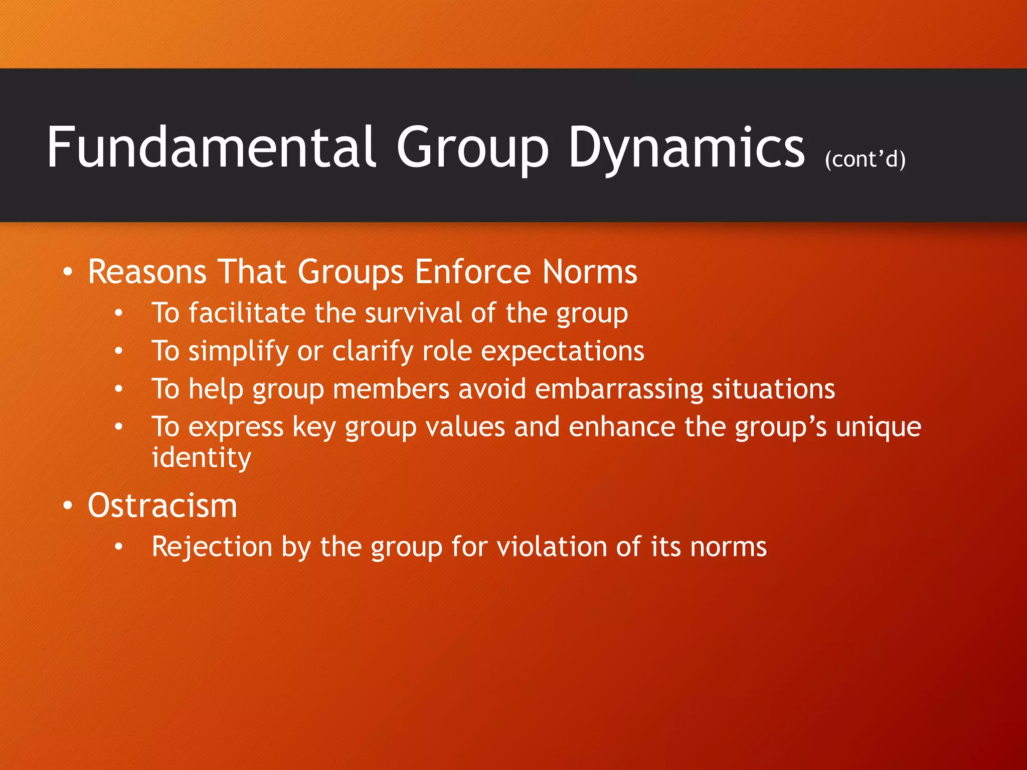 Group dynamics and Team work | PPTX