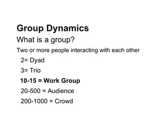 Group Dynamics.ppt
