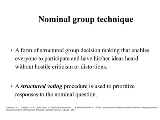 GROUP DYNAMICS and Participatory learning in medical and Dental ...