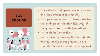 Unit IV: Community Group Work: Group Dynamics | PDF