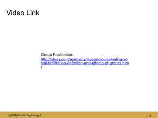 Group Dynamics in Social Psychology Introduction | PPTX