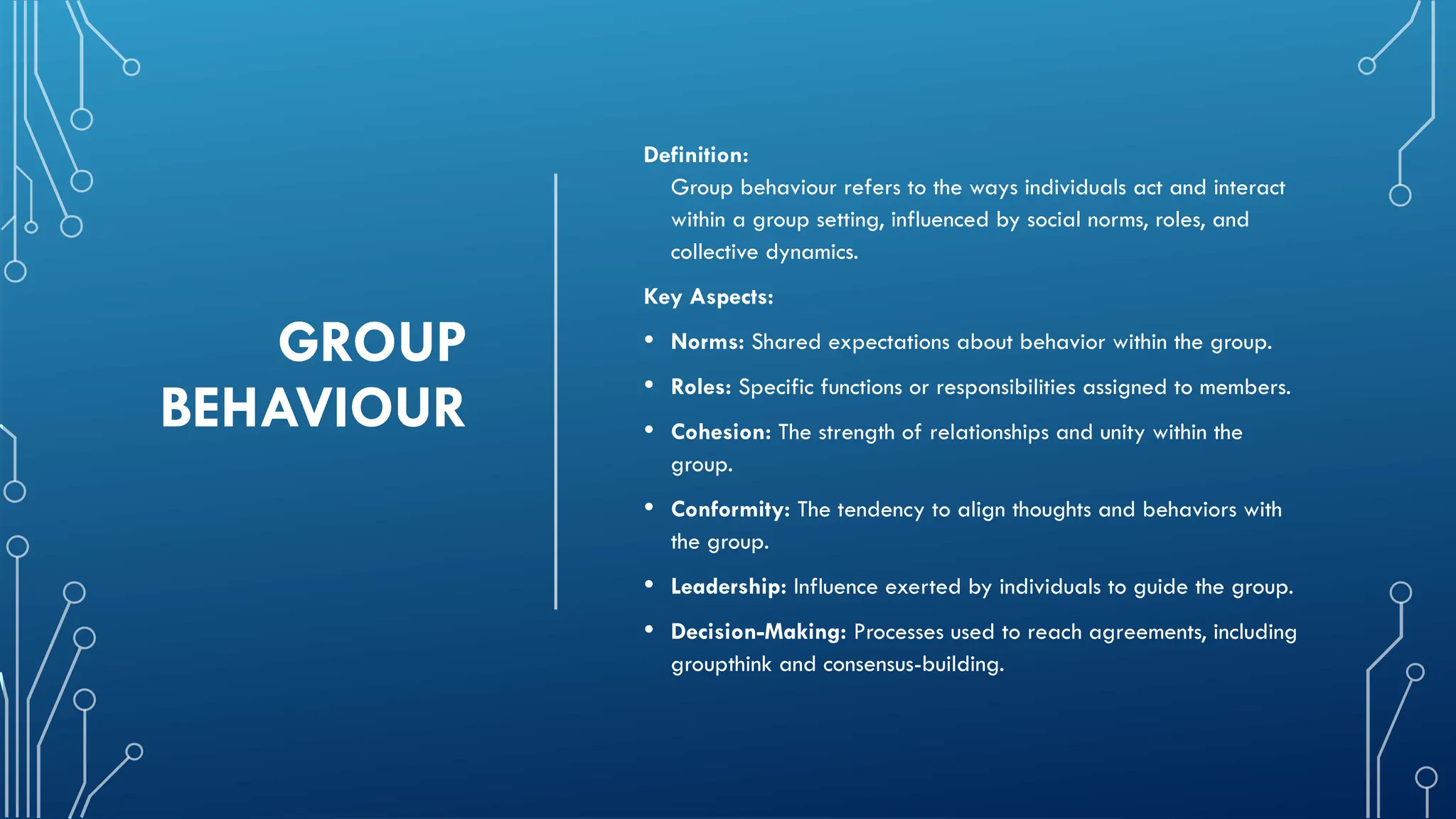presentation on Group Dynamics and group behaviour | PPTX