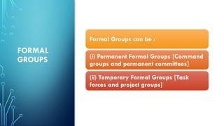 presentation on Group Dynamics and group behaviour | PPTX