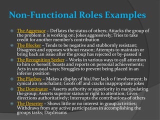 Group dynamics conflict resolution | PPTX