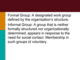 Group dynamics 1 | PPT