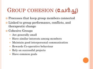 Group dynamics and conflict management | PDF