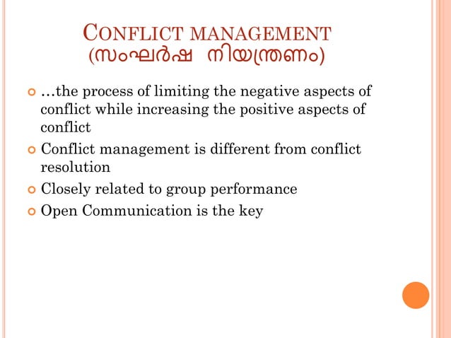 Group dynamics and conflict management | PDF