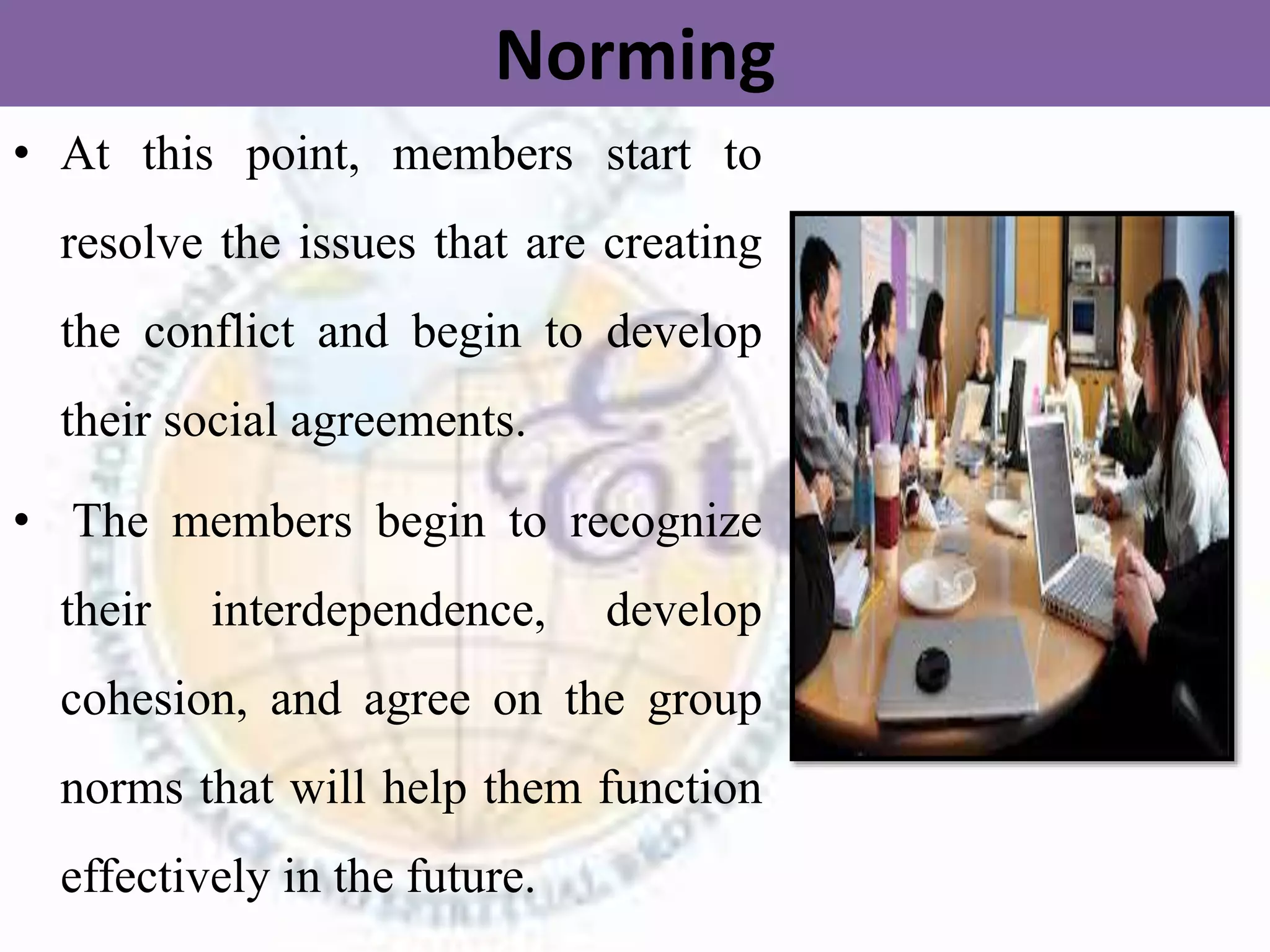 Group dynamics and norms | PPTX