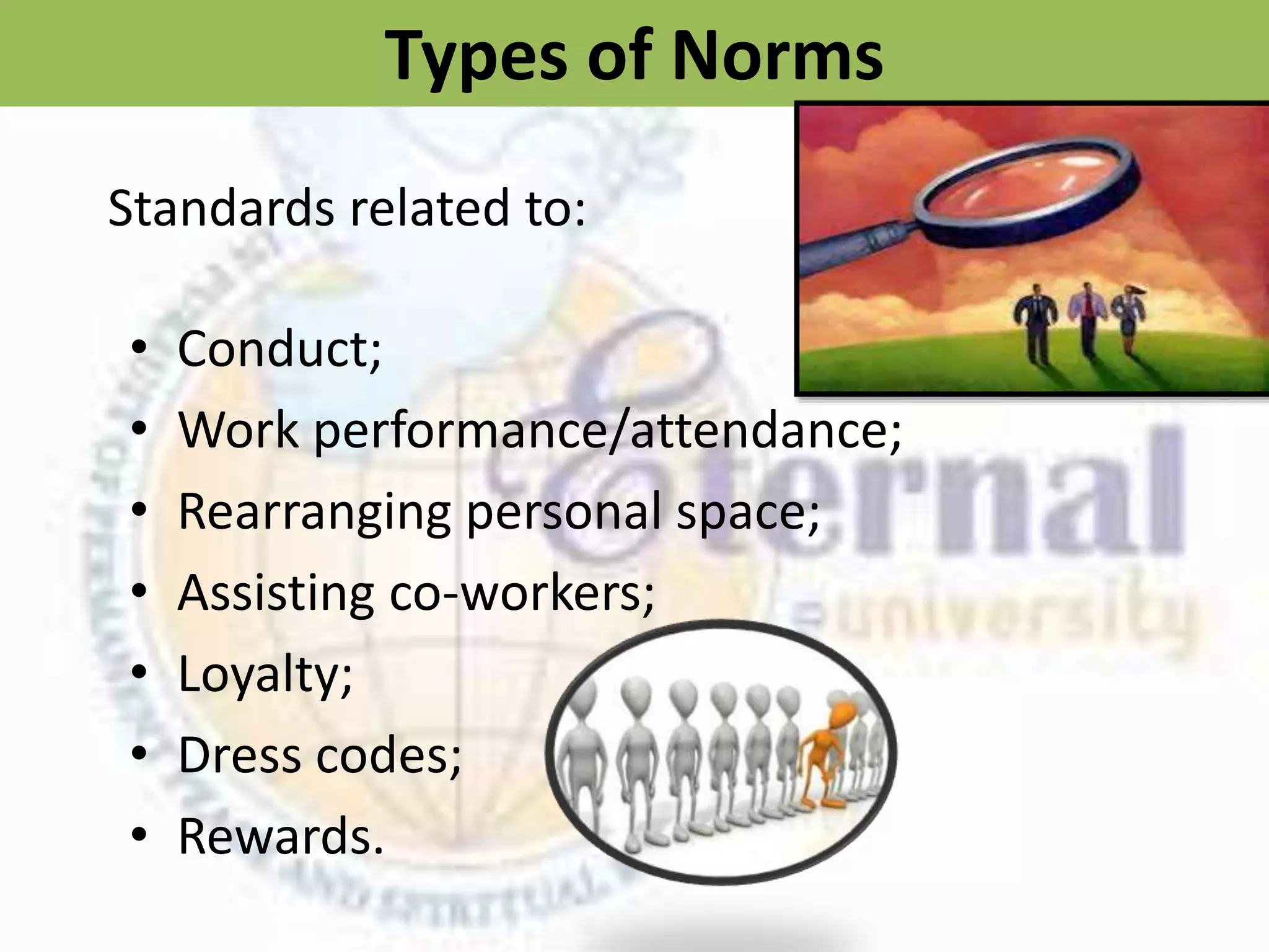 Group dynamics and norms | PPTX