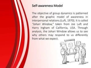 Group Dynamics & Counseling | PPTX