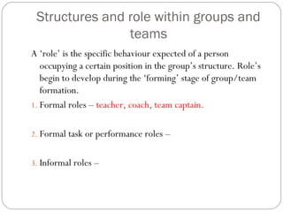 Group dynamics III | PPT
