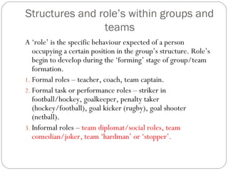 Group dynamics III | PPT