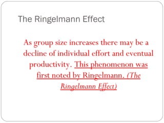 Group dynamics II | PPT