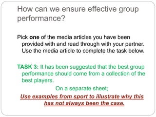 Group Dynamics I | PPT