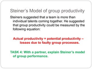 Group Dynamics I | PPT